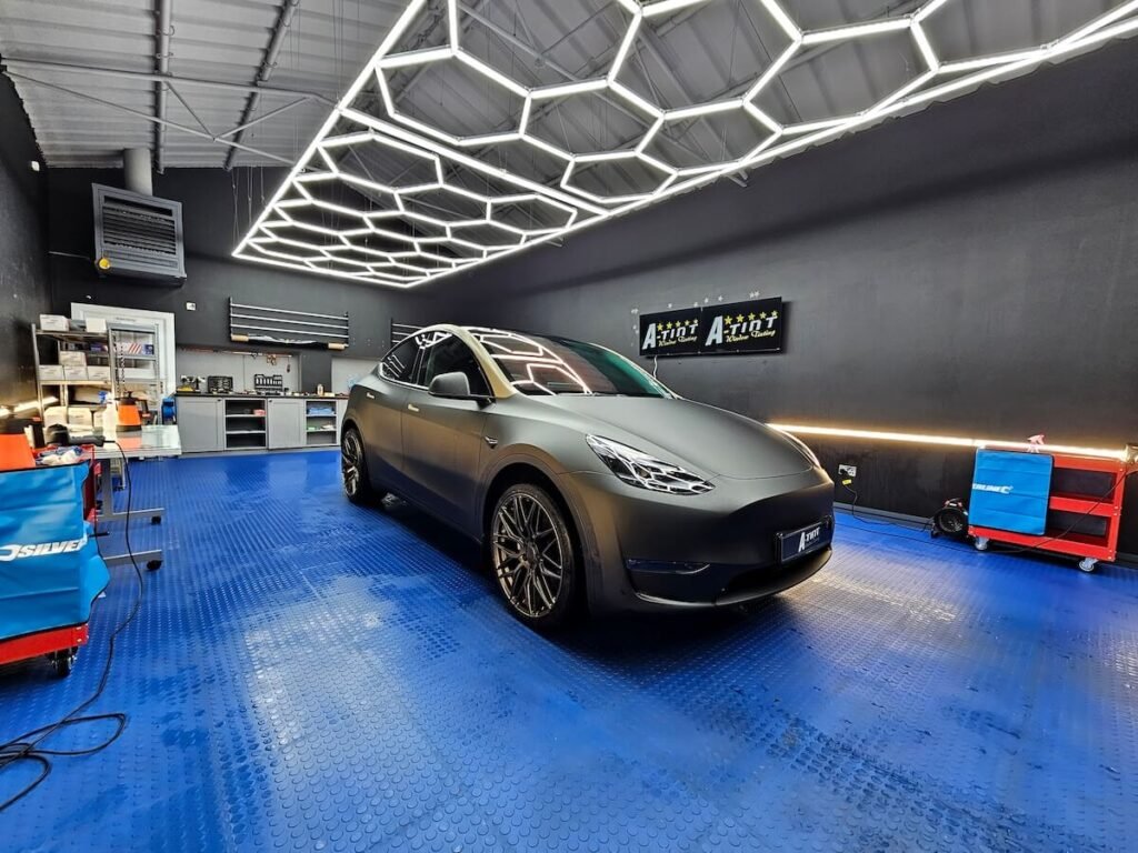 Tesla Window Tint Service In Edinburgh, Scotland, UK