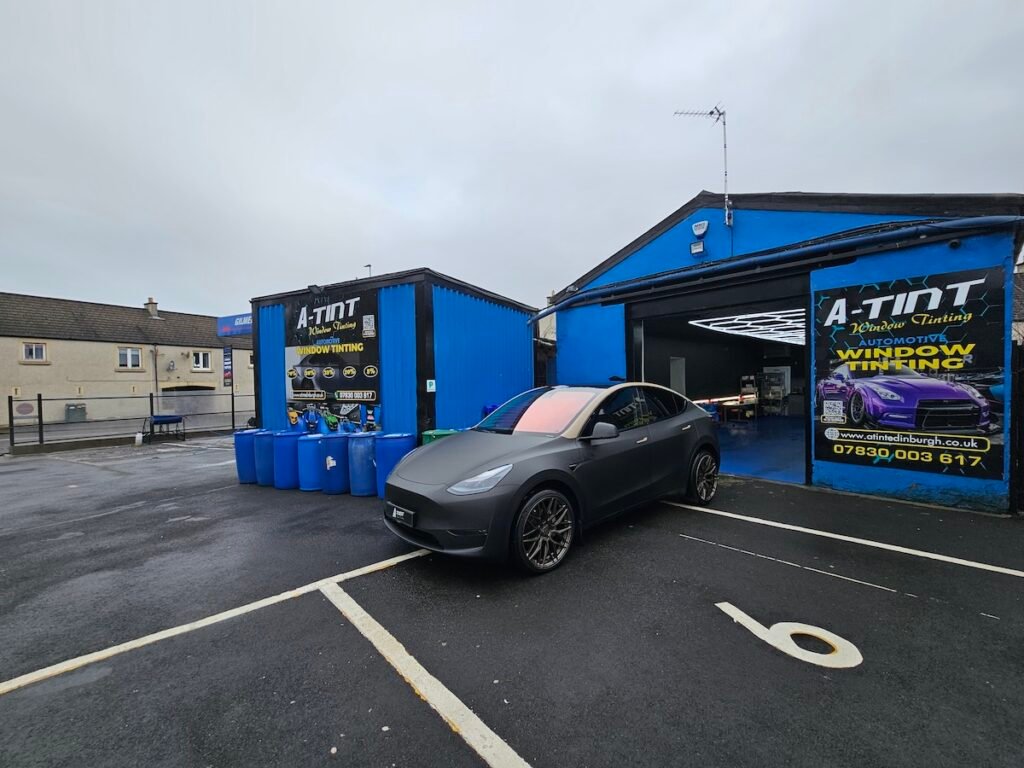 Tesla Window Tint Service In Edinburgh, Scotland, UK